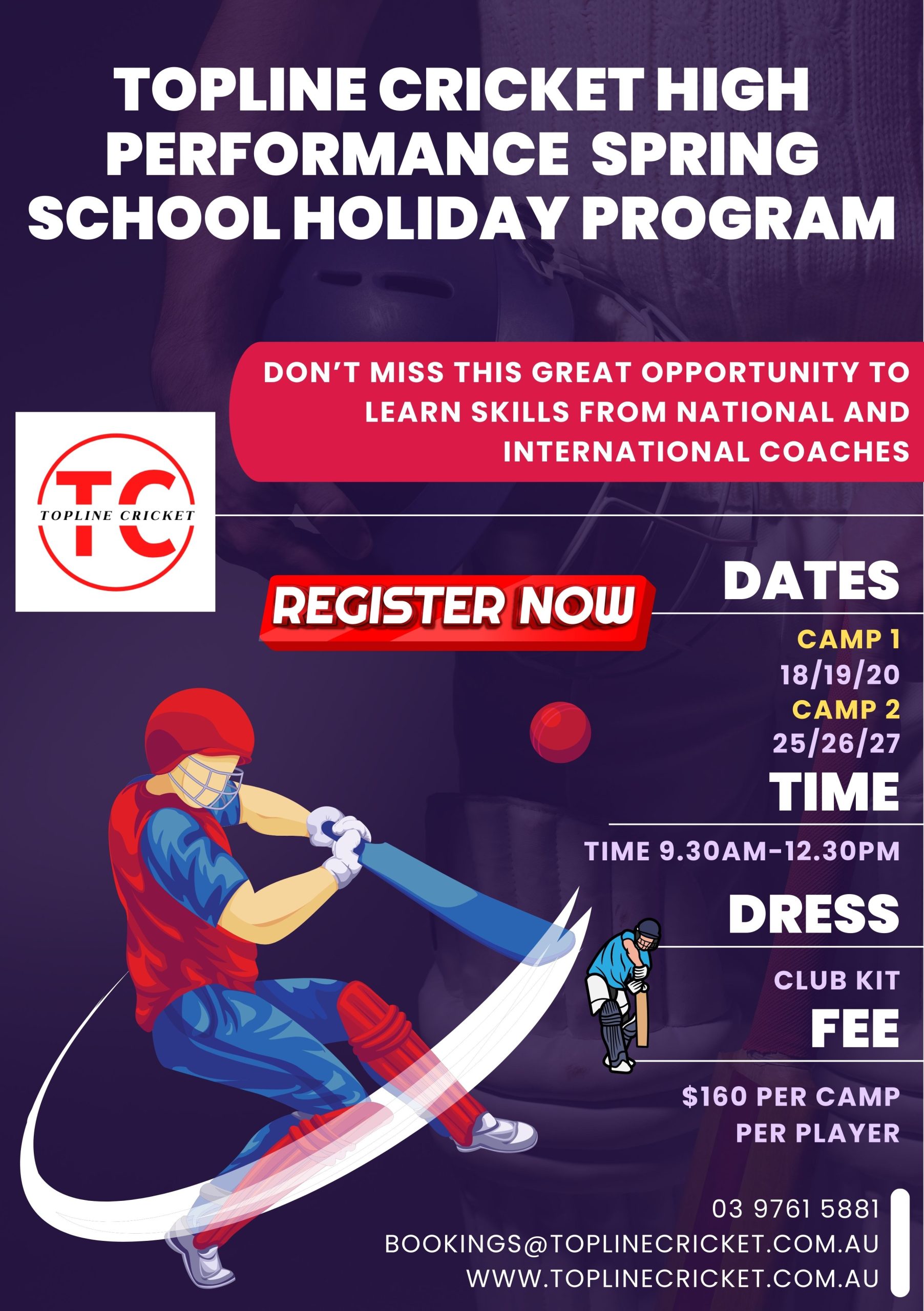 High Performance - TOPLINE CRICKET